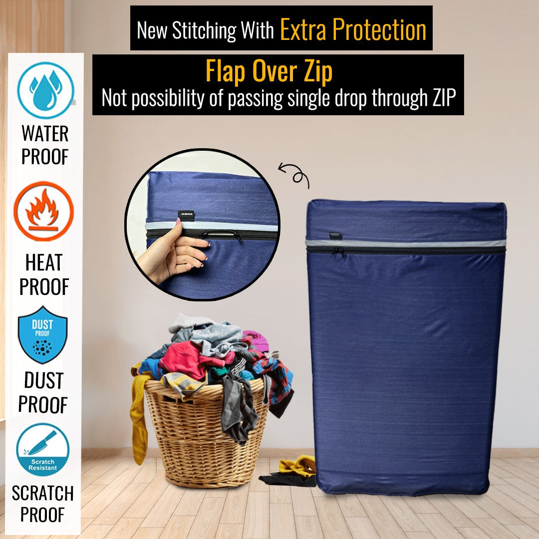 100% Waterproof Top Loaded Washing Machine Cover-Extra Protection (All ...